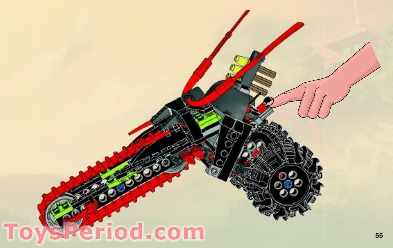 LEGO 70501 Warrior Bike Instructions and Parts List