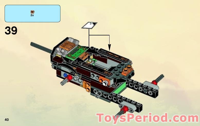 LEGO 70502 Cole's Earth Driller Instructions and Parts List