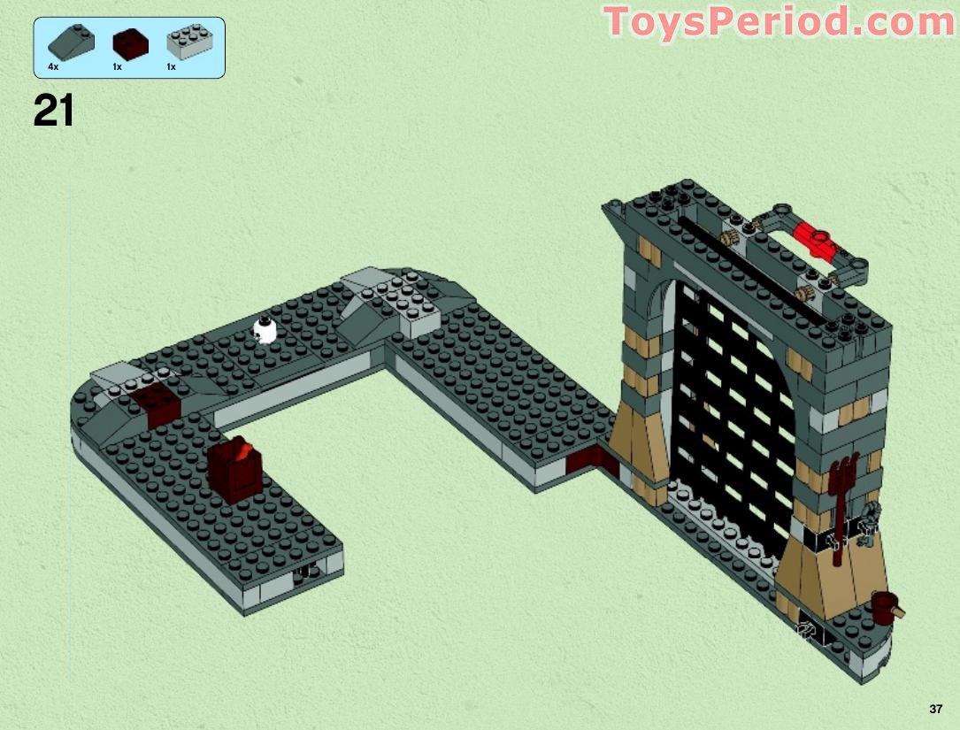 LEGO 75005 Rancor Pit Instructions and Parts List