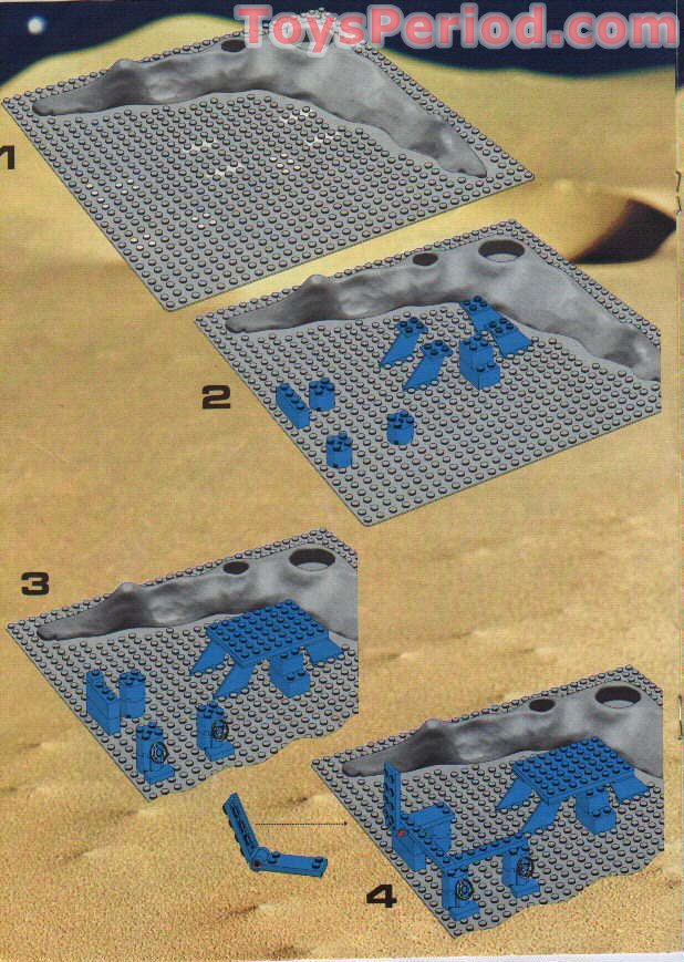 LEGO 920 Alpha-1 Rocket Base (Non-US Version of 483) Instructions and ...