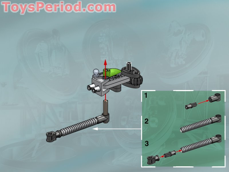 LEGO 3809 Technojaw T55 Instructions and Parts List