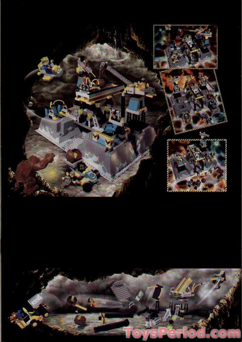 LEGO 4990 Rock Raiders Hq Instructions and Parts List