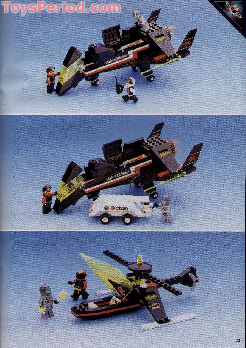 LEGO 6582 Daredevil Flight Squad Instructions and Parts List