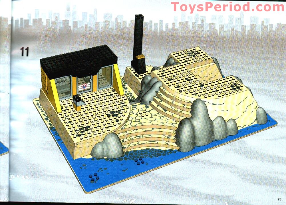 LEGO 7047 Coast Watch Hq Instructions and Parts List