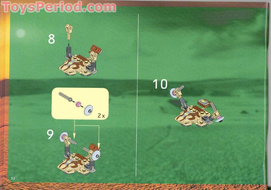 LEGO 7316 Excavation Searcher Instructions and Parts List