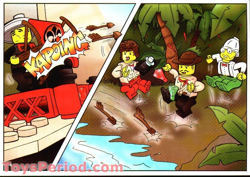 LEGO 7416 Emperor's Ship Instructions and Parts List