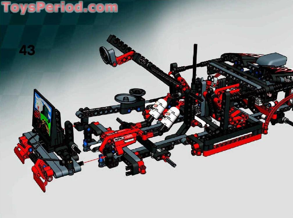 LEGO 8682 Nitro Intimidator Instructions and Parts List