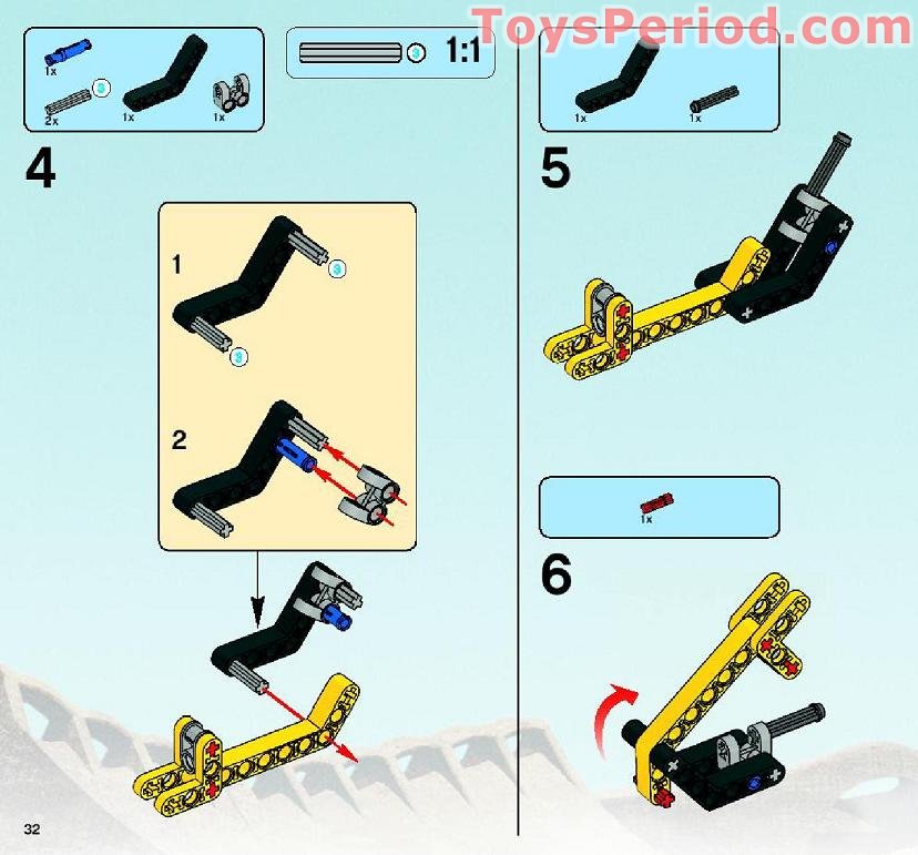 LEGO 8992 Cendox V1 Instructions and Parts List