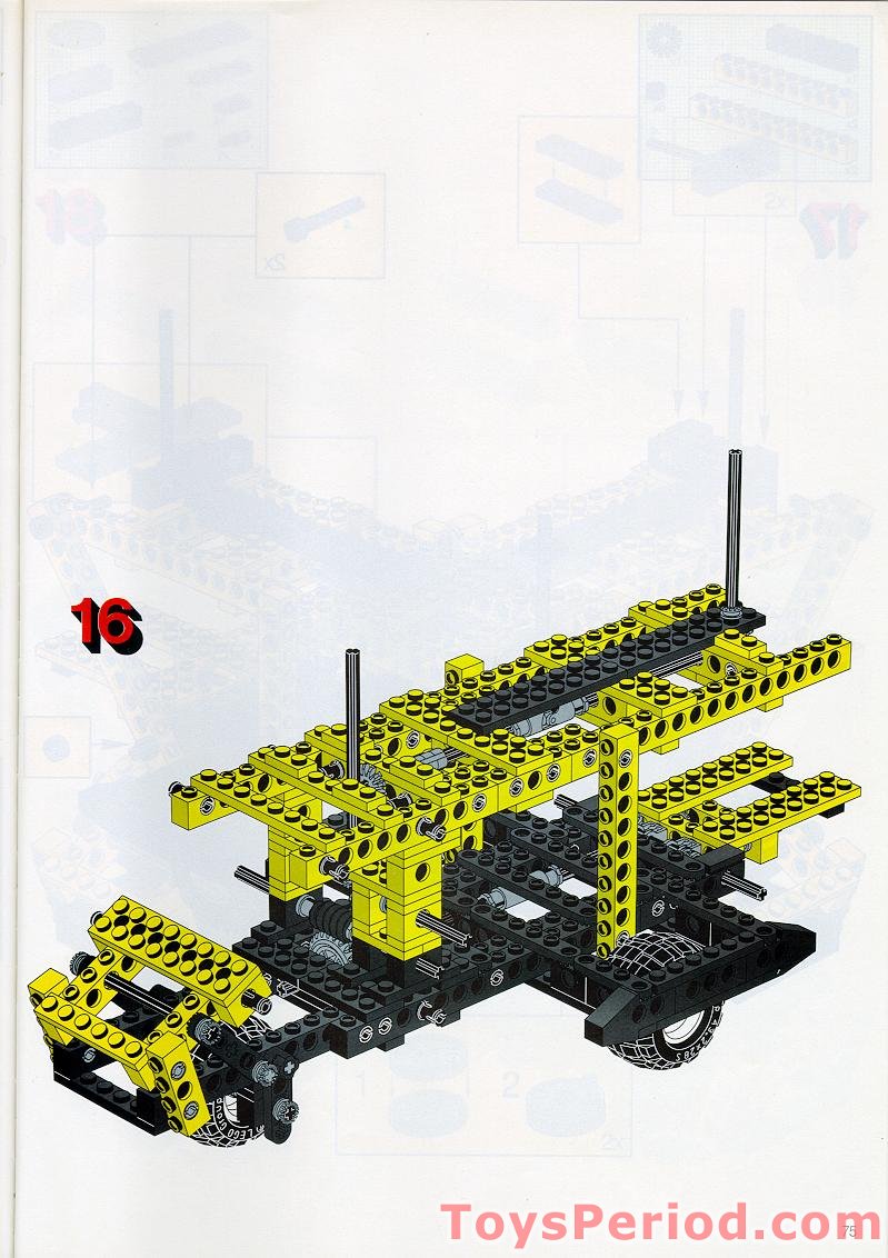 LEGO 8062 Universal Set with Storage Case Instructions and Parts List