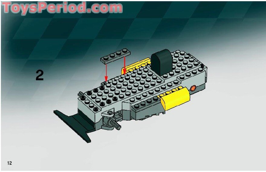 LEGO 8183 Track Turbo RC Instructions and Parts List