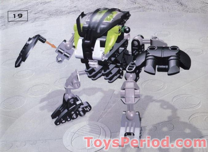 LEGO 8561 Nuhvok Instructions and Parts List