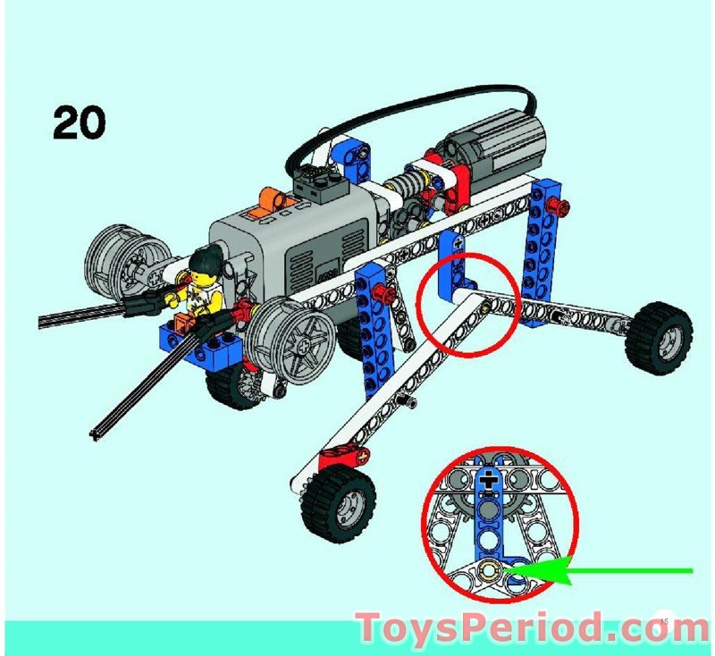 LEGO 9686-1 Simple and Motorized Mechanisms Base Set Set Parts ...