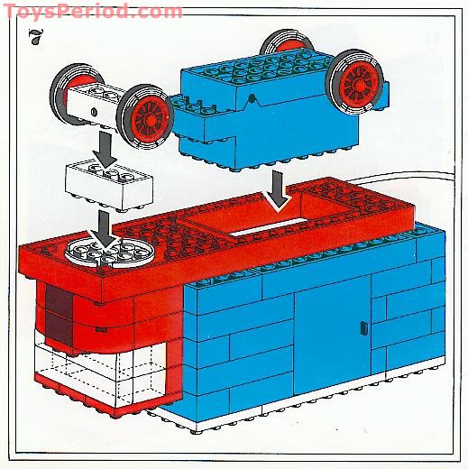 LEGO 311-5 Remote Control Car Set Instructions and Parts List