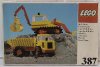 LEGO 387 Excavator and Dumper Instructions and Parts List