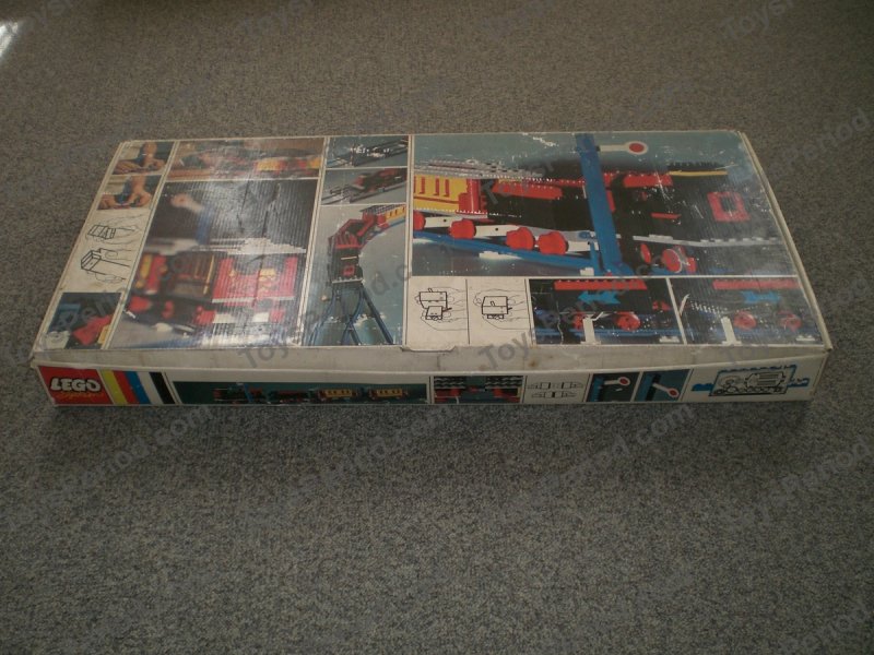 LEGO 119 Super Train Set Instructions and Parts List