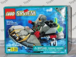 LEGO 6107 Recon Ray Instructions and Parts List