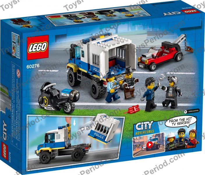 LEGO 60276 Police Prisoner Transport Set Parts List