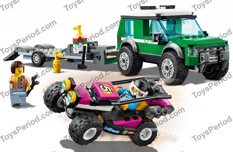 LEGO 60288 Race Buggy Transporter Set Parts List