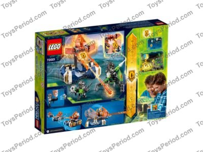 LEGO 72001 Lance's Hover Jouster Set Parts List