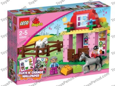 LEGO 10500 Horse Stable Set Parts List