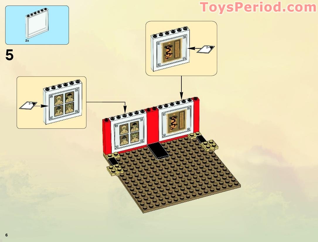 LEGO 70505 Temple of Light Instructions and Parts List