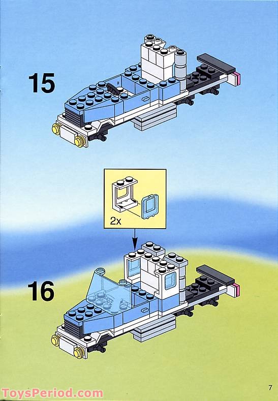 LEGO 1831-1 Maersk Promotional Set - Tractor-Trailer Container Truck ...