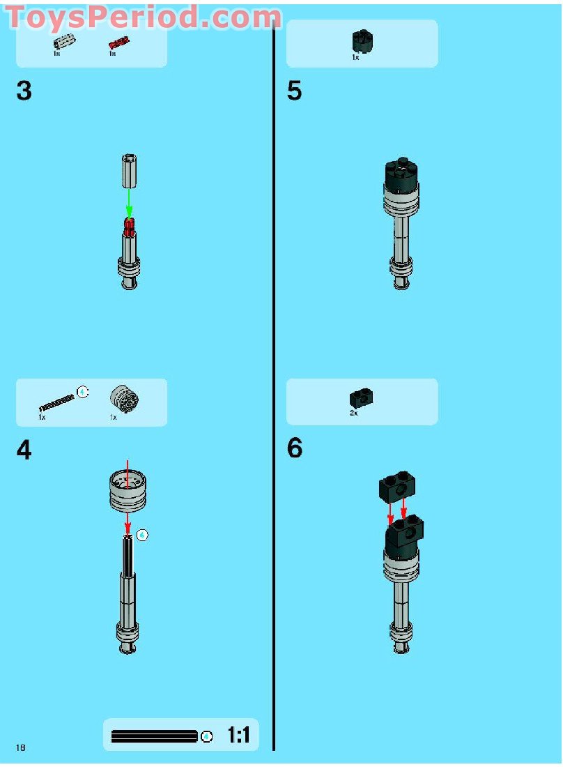 LEGO 10192 Space Skulls Instructions and Parts List