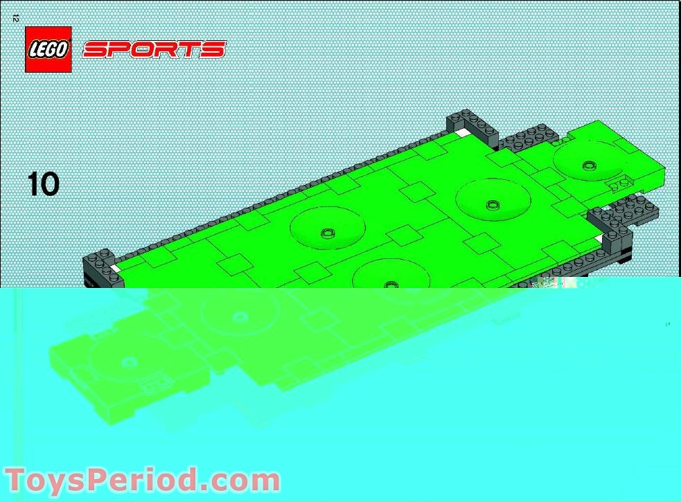 LEGO 3570 Street Soccer Instructions and Parts List