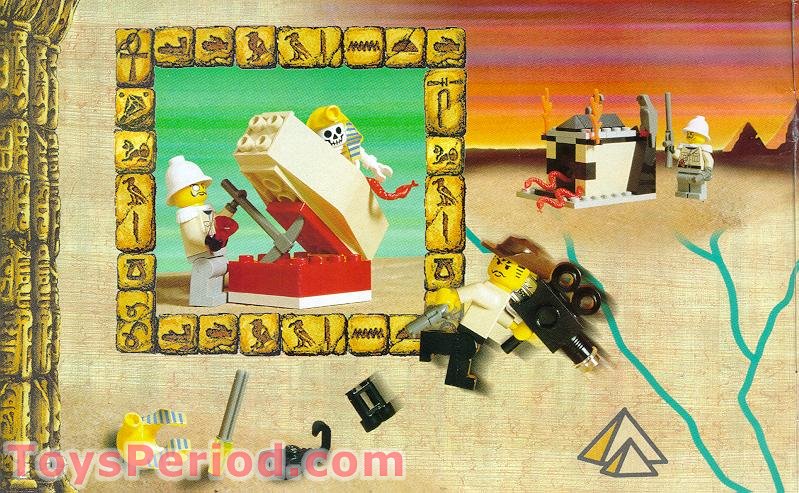 LEGO 5919 Treasure Tomb Instructions and Parts List