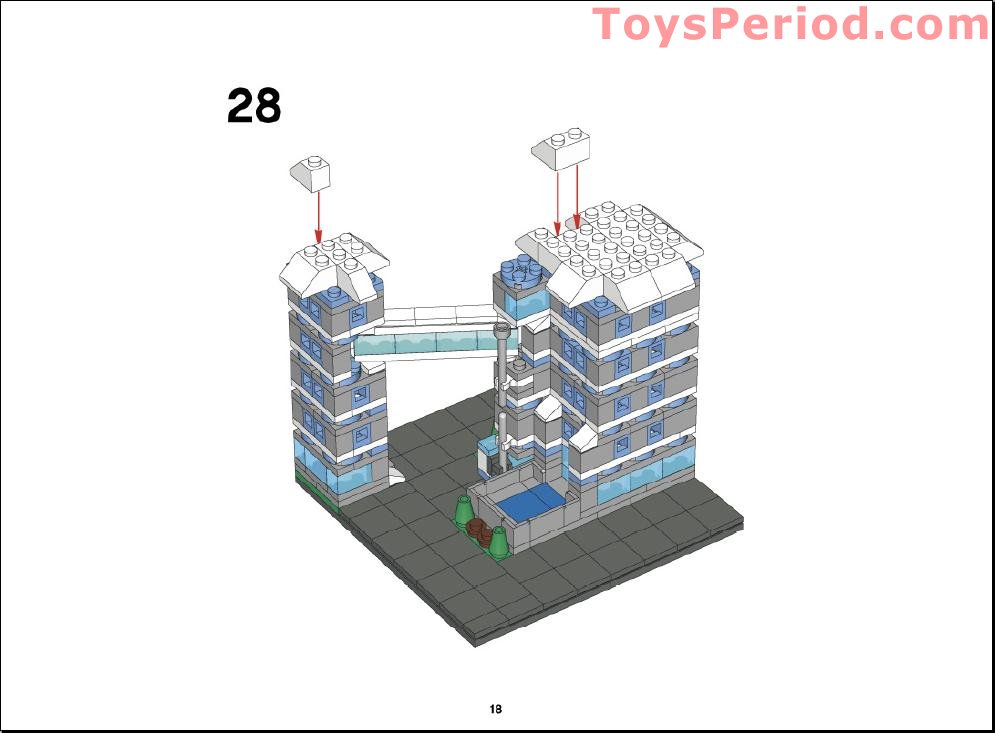 LEGO 5524 Airport Instructions and Parts List
