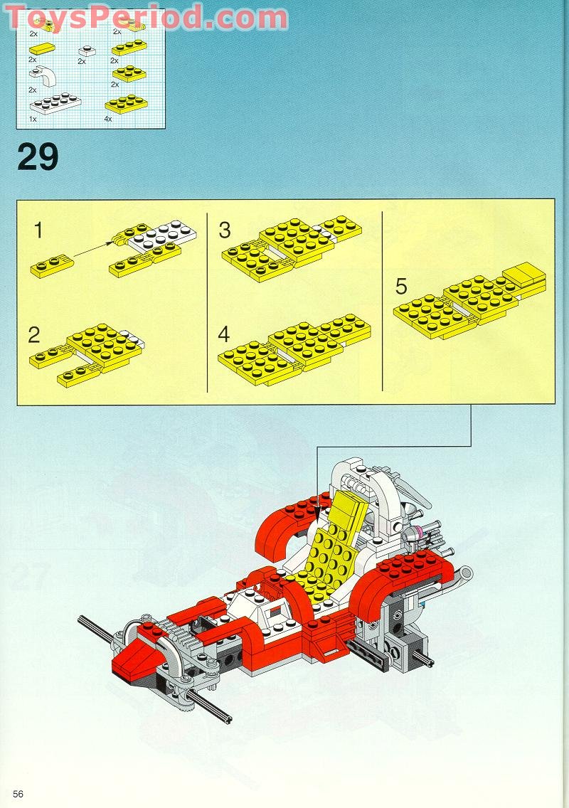 LEGO 5561 Big Foot 4x4 Instructions and Parts List