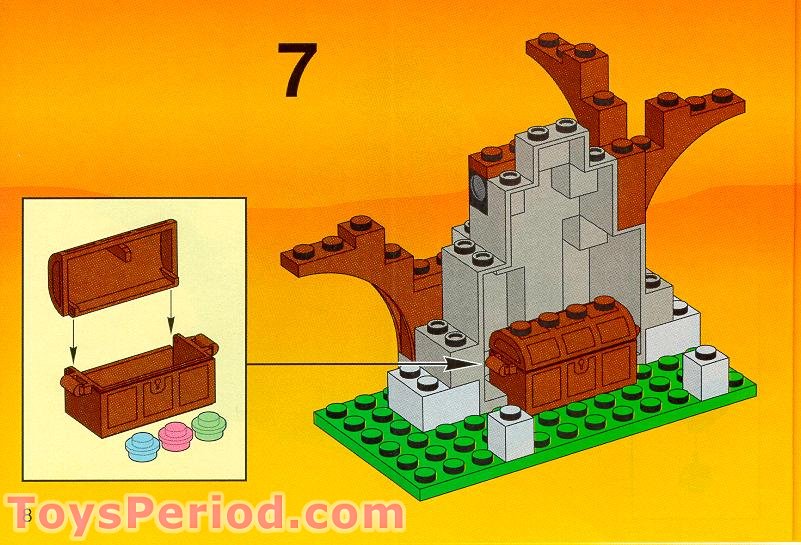 LEGO 6024 Bandit Ambush Instructions and Parts List
