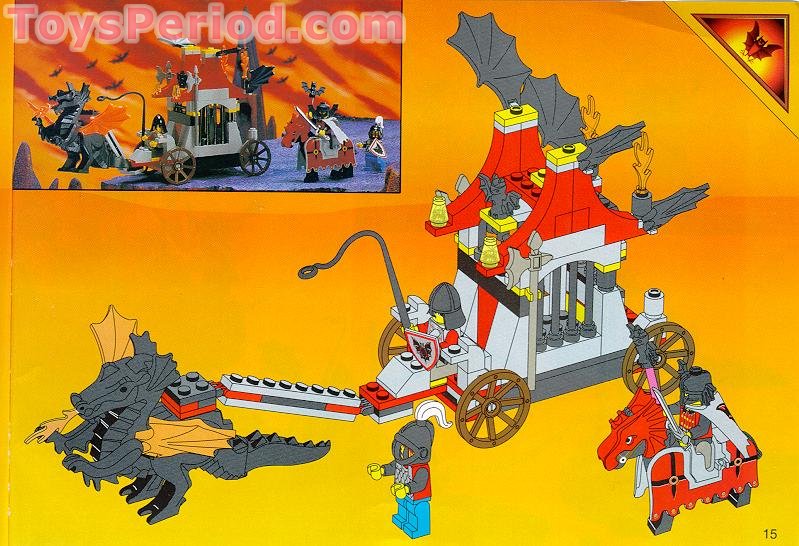 LEGO 6099 Traitor Transport (with Cave) Instructions and Parts List
