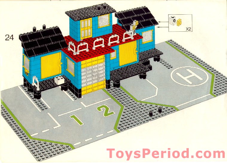 LEGO 6391 Cargo Center Instructions and Parts List