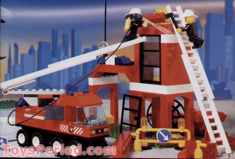 LEGO 6464 Super Rescue Complex Instructions and Parts List
