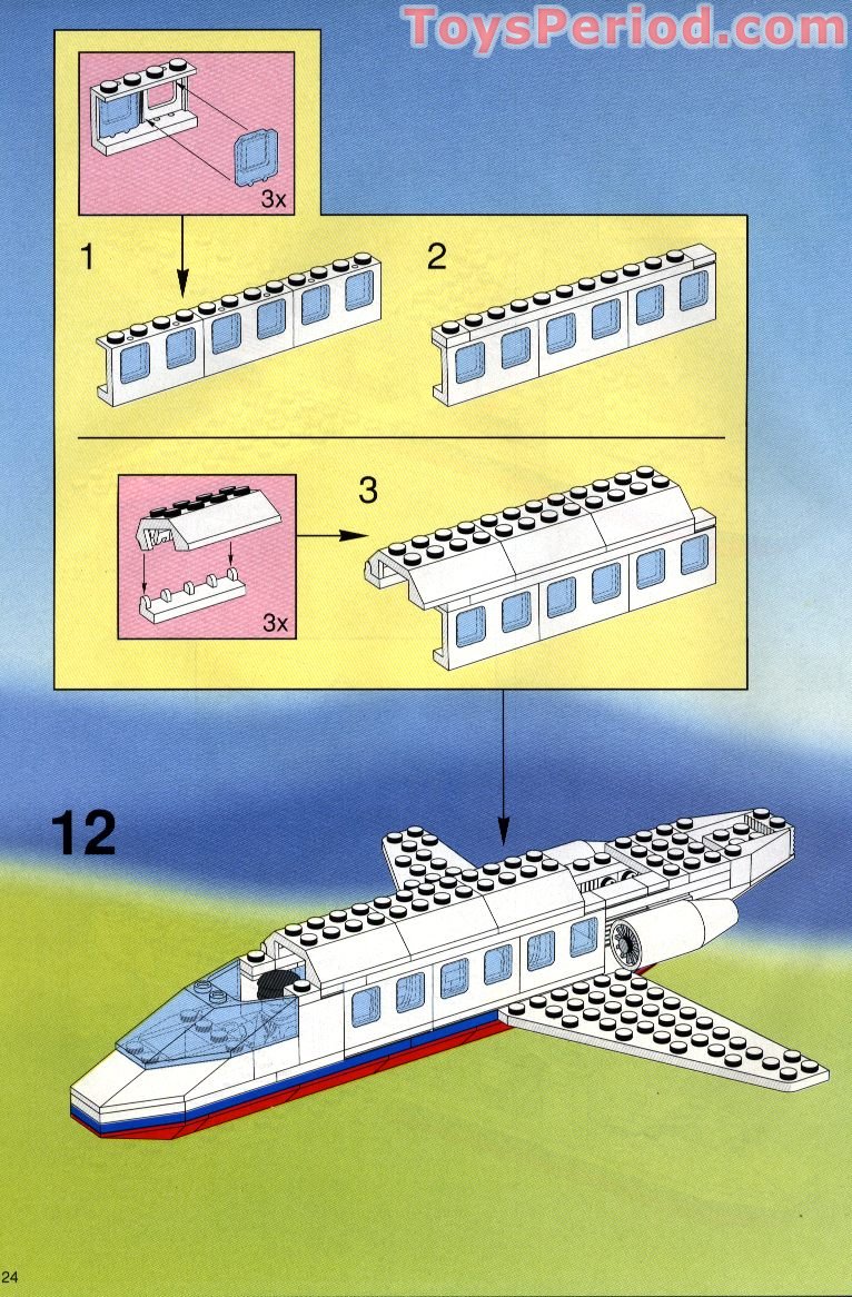 LEGO 6597 Century Skyway Instructions and Parts List