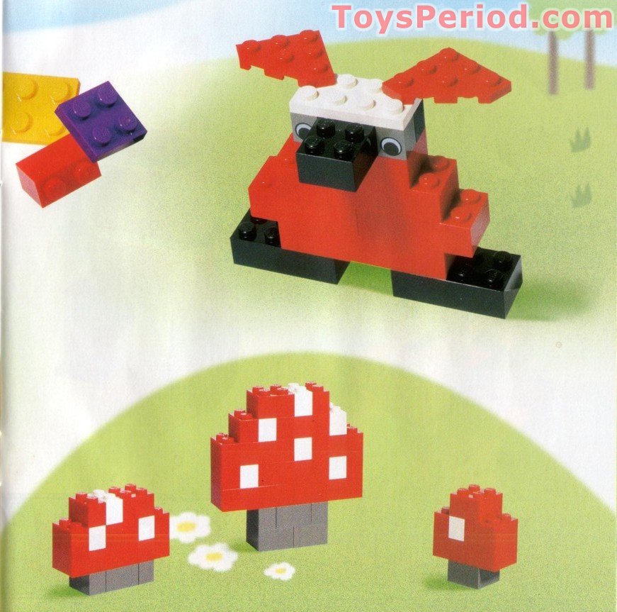 LEGO 7825 Creator Bucket Instructions and Parts List