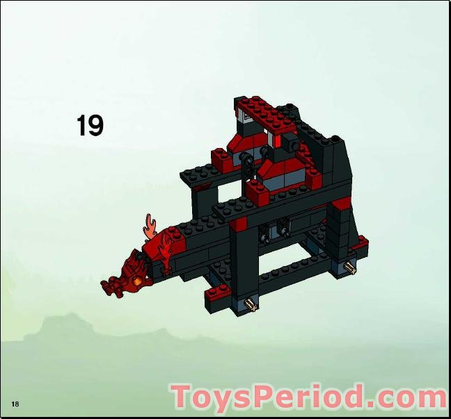 LEGO 8800 Vladek's Siege Engine Instructions and Parts List