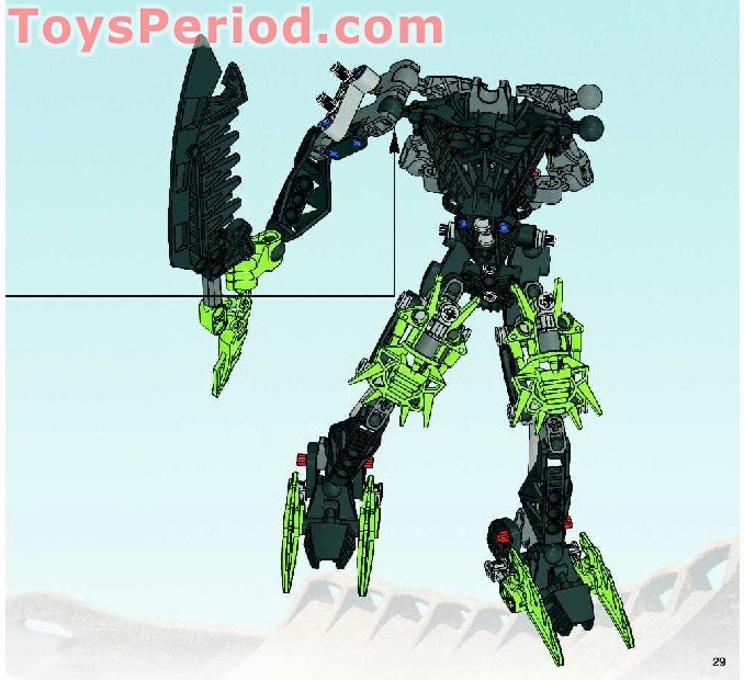 LEGO 8991 Tuma Instructions and Parts List