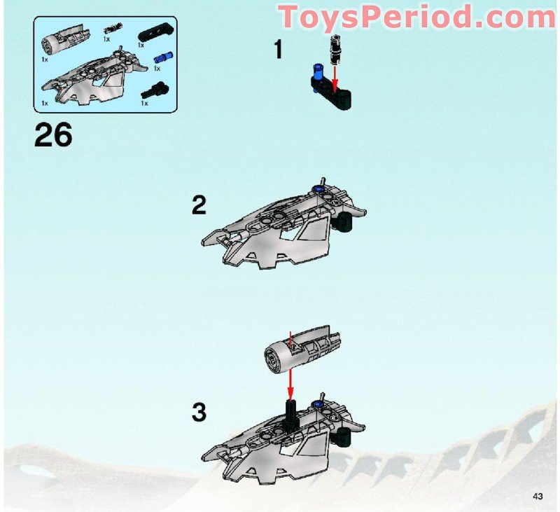 LEGO 8993 Kaxium V3 Instructions and Parts List