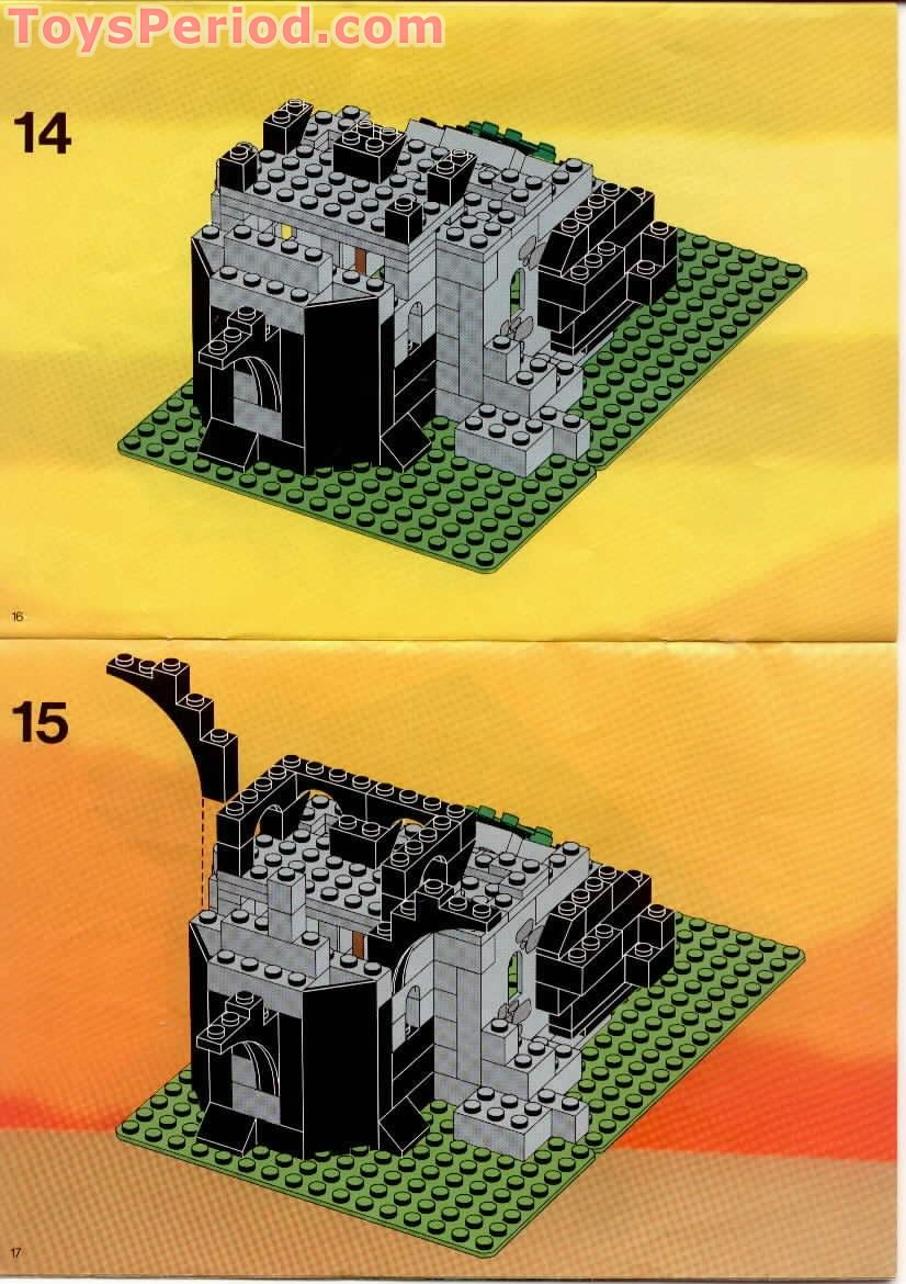 LEGO 6066 Camouflaged Outpost Instructions and Parts List