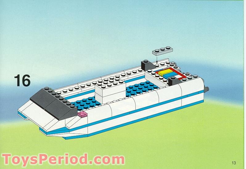 LEGO 2998 Stena Line Promotional Set: Hydrofoil Instructions and Parts List