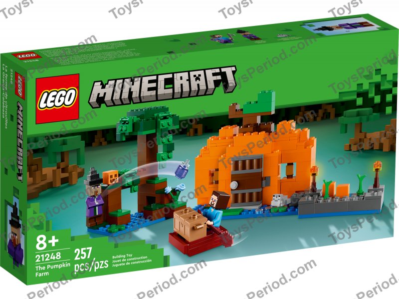 LEGO 21248 The Pumpkin Farm Set Parts List