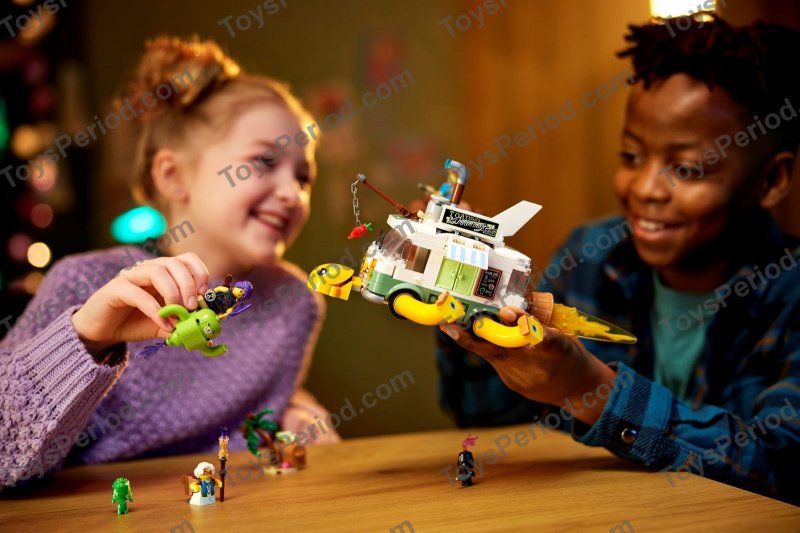 LEGO 71456 Mrs. Castillo's Turtle Van Set Parts List