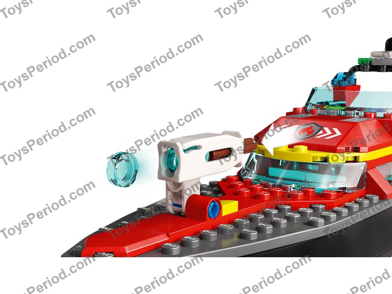 LEGO 60373 Fire Rescue Boat Set Parts List