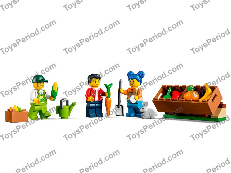 LEGO 60345 Farmers Market Van Set Parts List