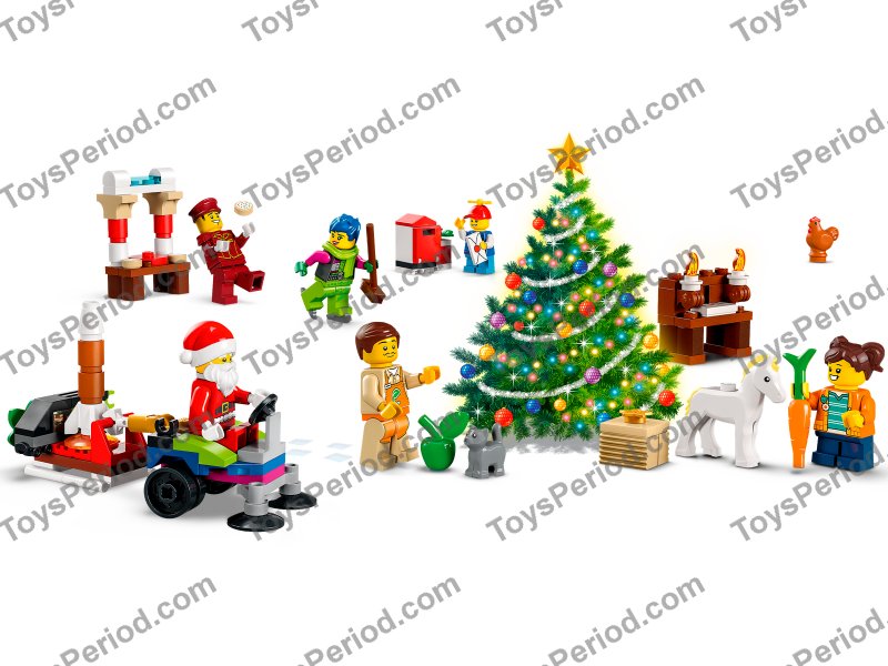 LEGO 60352 Advent Calendar 2022, City Set Parts List