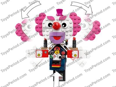 LEGO 70432 Haunted Fairground Set Parts List