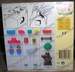 LEGO 1614 Build-A-Farm Duplo Farmhouse Set Parts List
