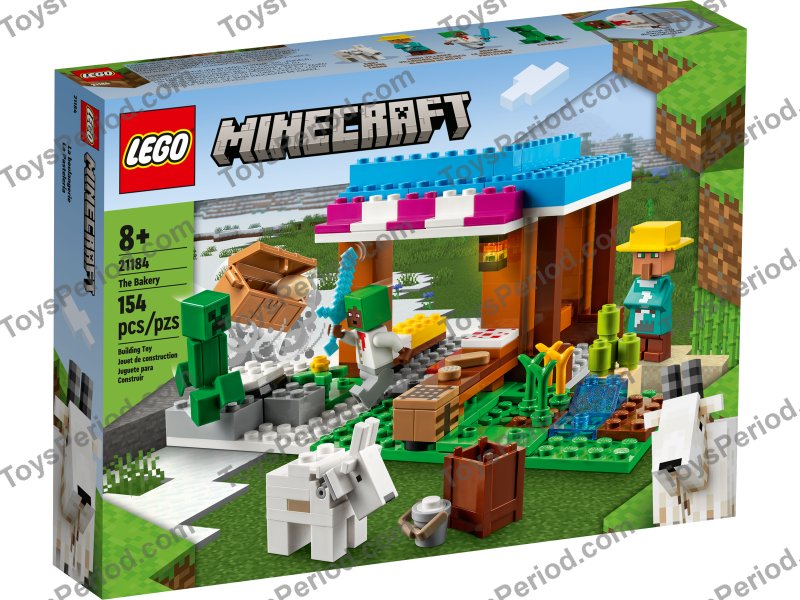 LEGO 21184 The Bakery Set Parts List